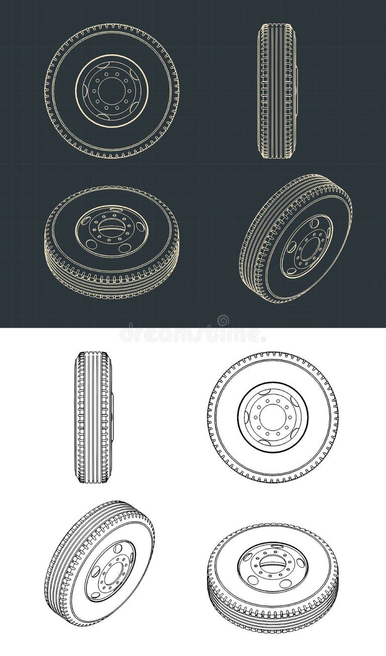 Wheel Blueprints Stock Illustrations – 1,011 Wheel Blueprints Stock ...