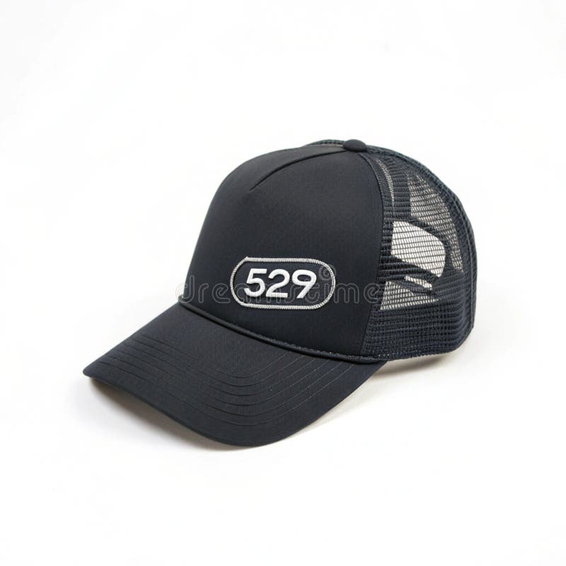 Trucker Cap Isolated on Transparent Background Stock Illustration ...
