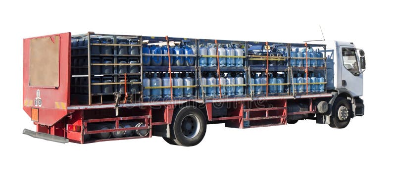 Stack of propane tanks stock image. Image of compressed - 189611897