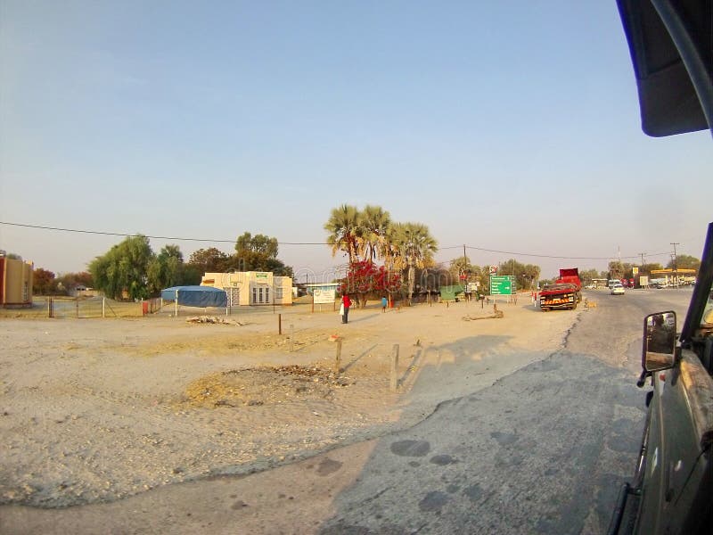 Trucks on a Road in Botswana Editorial Image - Image of trucks, rural ...