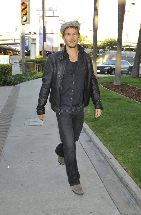 True Blood Actor Australian Ryan Kwanten at LAX Editorial Photography ...