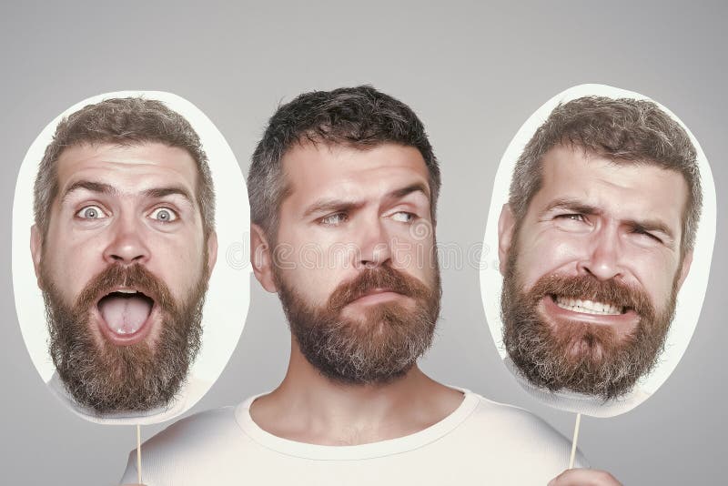 True emotions. stock image. Image of emotions, attractive - 50624877