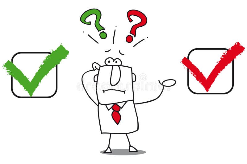 True or false stock illustration. Image of abort, mark - 36157968