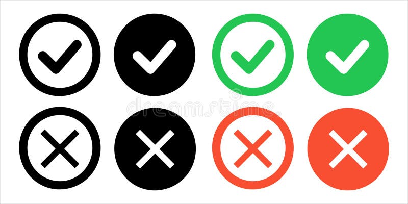 Buttons True False Stock Illustrations – 375 Buttons True False Stock ...