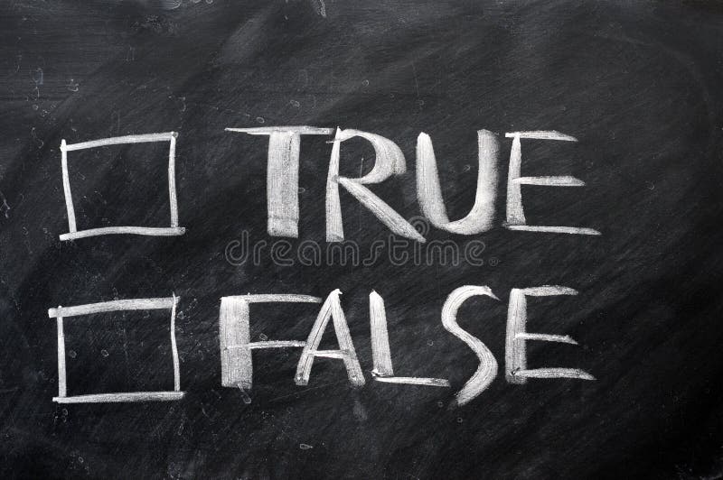 True and false check boxes stock image. Image of symbol - 22534839