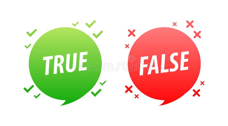 True False Stock Illustrations – 5,633 True False Stock Illustrations ...