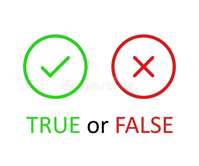Check true false stock illustration. Illustration of result - 39900280
