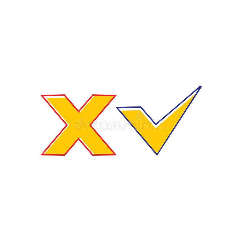 True false symbol vector stock vector. Illustration of right - 194254056