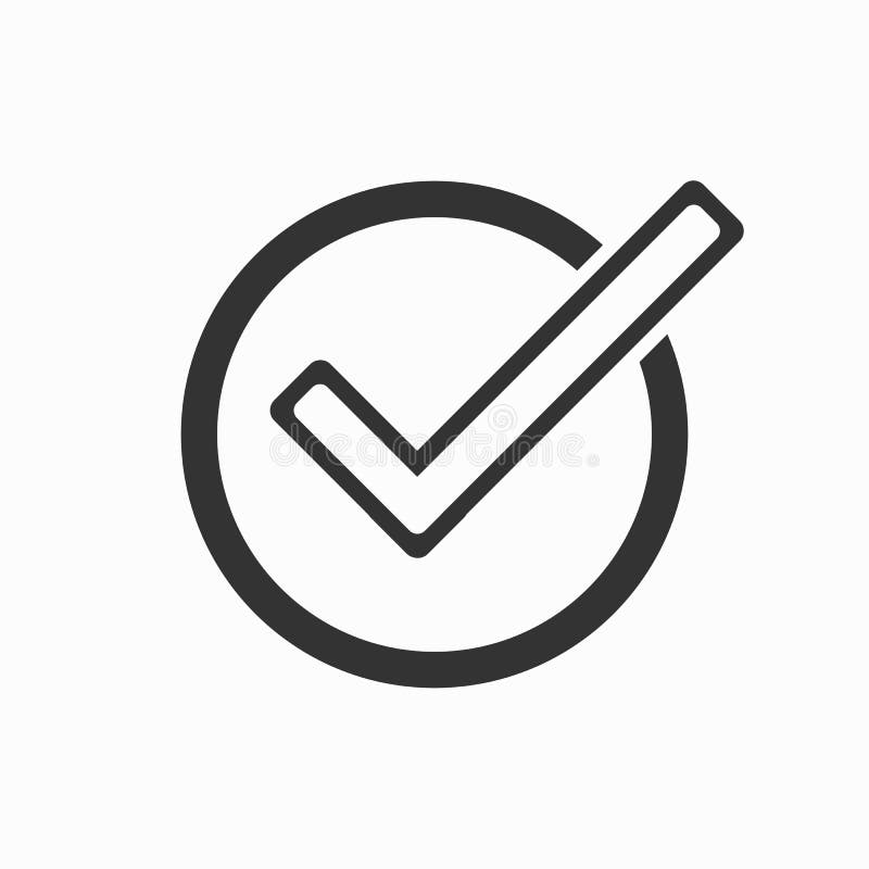 True Icon, Check, Mark, Yes Stock Vector - Illustration of tick ...