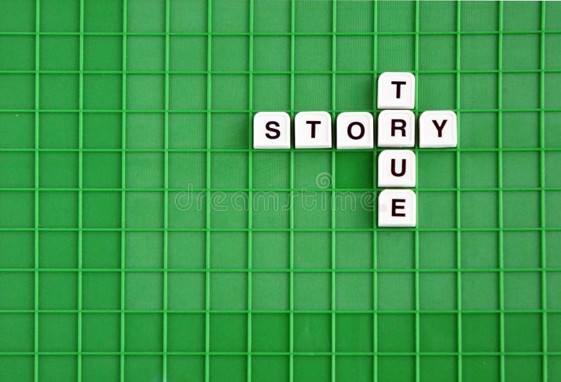 True story stock photo. Image of spell, anagram, play - 35601870