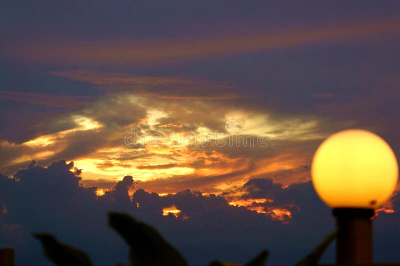 True sunset stock photo. Image of afternoon, building - 96470926