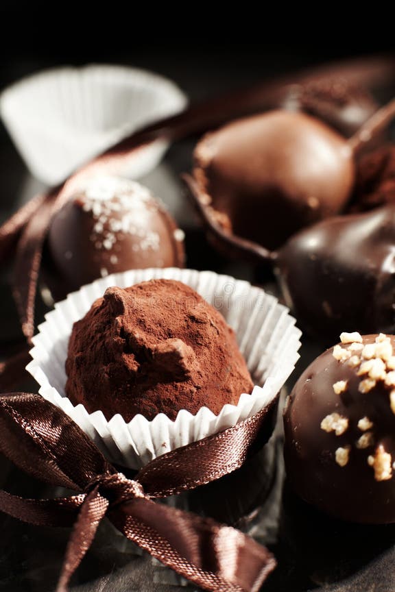 Truffle sweet stock photo. Image of sweet, eating, food - 8614158