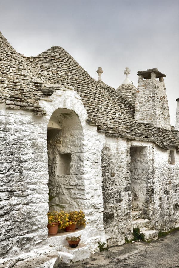 Trulli stock photo. Image of unesco, trulli, white, cone - 9141540
