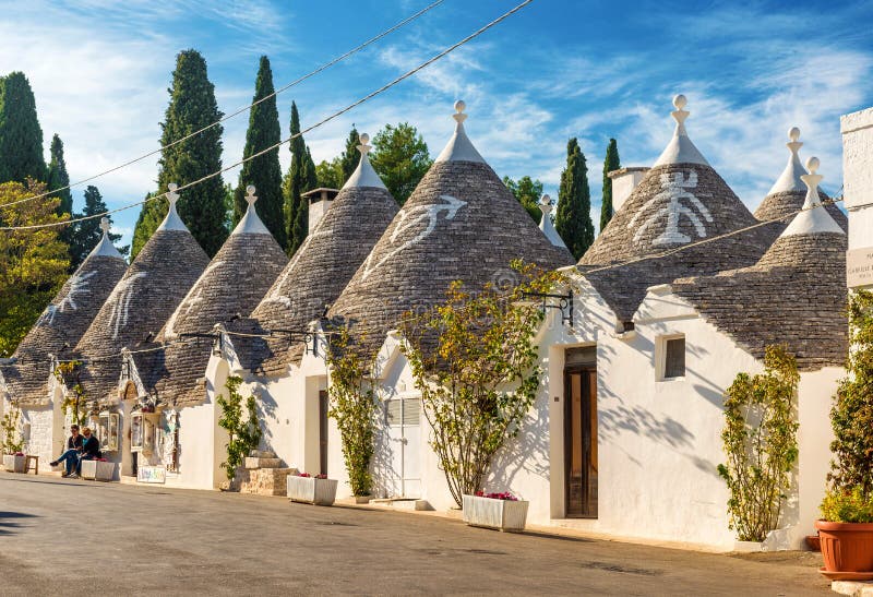 Alberobello Trulli, Apulia, Puglia, Italy Editorial Photo - Image of ...
