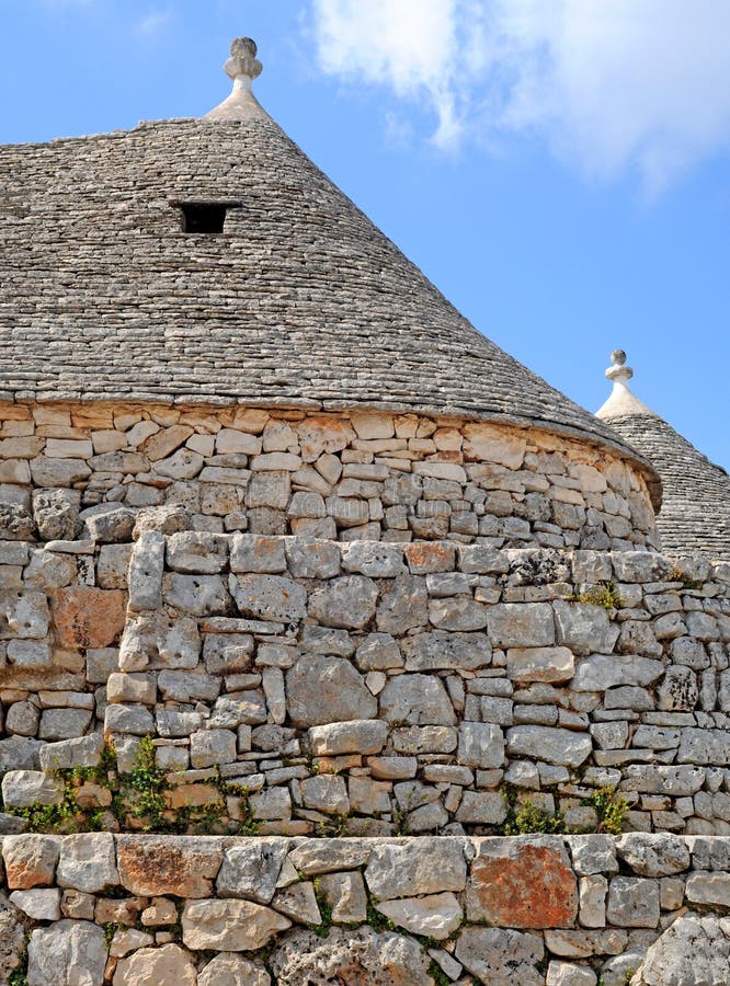 Trulli Houses in Alberobello, Italy Stock Photo - Image of serene ...