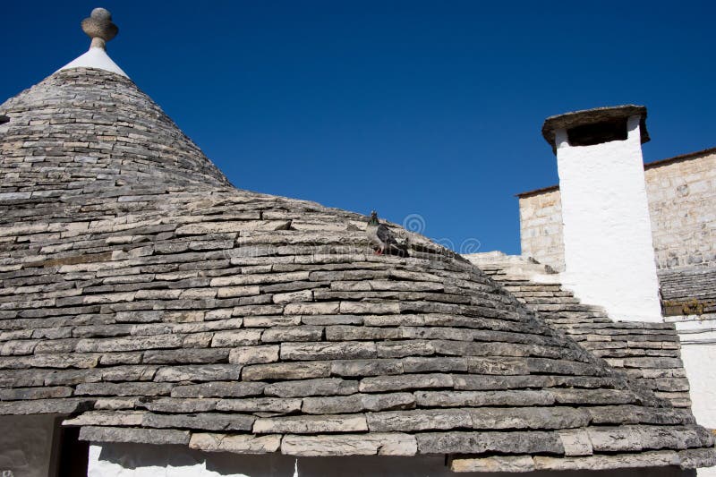Trulli Limestone Dwellings stock image. Image of typical - 289119773
