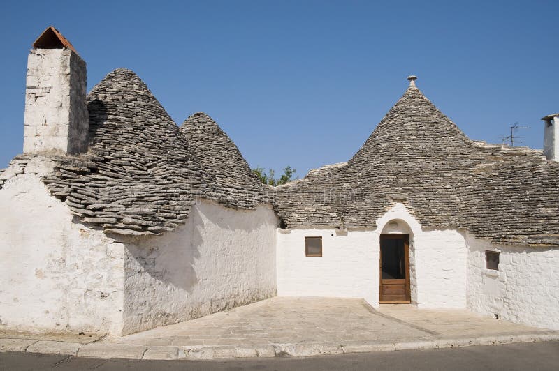 Trullo. Alberobello. Apulia Stock Image - Image of puglia, conical ...