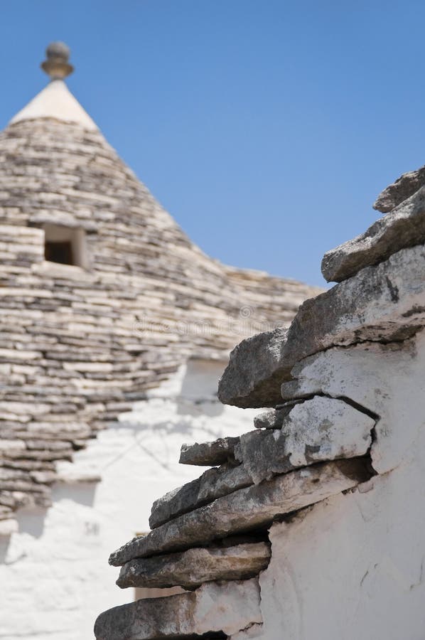 Trullo. Alberobello. Apulia Stock Image - Image of dwelling, building ...