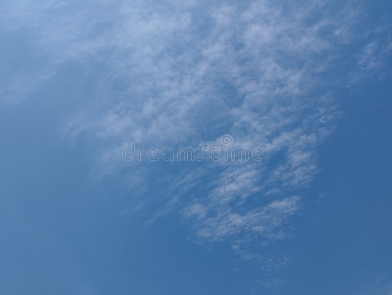 Truly Deep Blue Sky with less Cloud Stock Photo - Image of blue, ocean ...