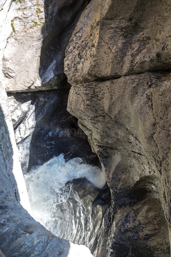 Trummelbach waterfall stock photo. Image of nature, bern - 186594838