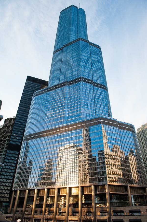 Trump Tower stock image. Image of luxurious, tower, downtown - 30110847
