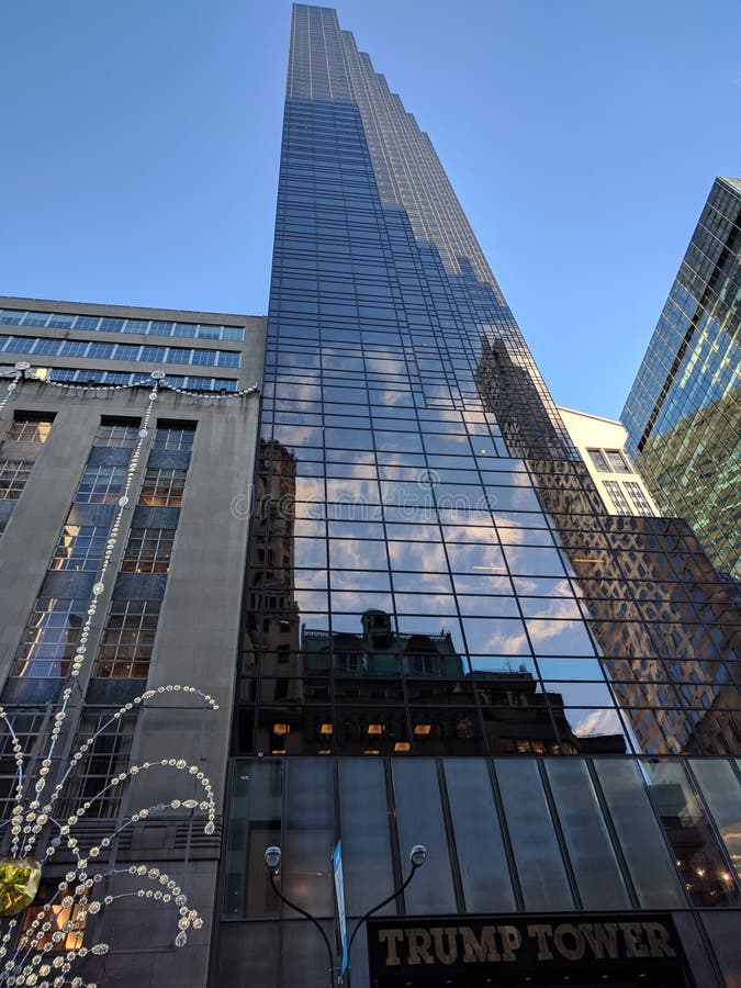 Trump Tower editorial stock image. Image of rascacielos - 97871349