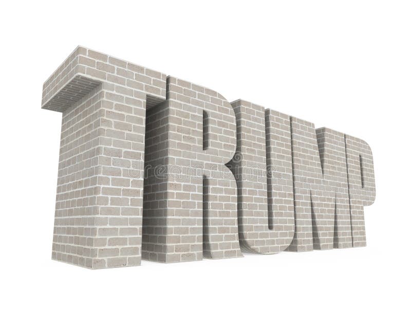 Word `TRUMP` with United States Flag Editorial Stock Image ...