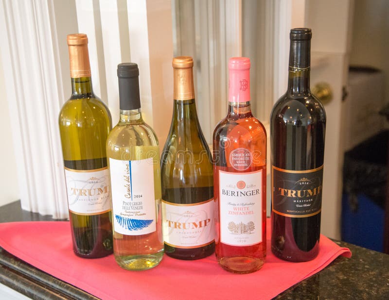 Trump wines editorial photography. Image of engagement - 133062712