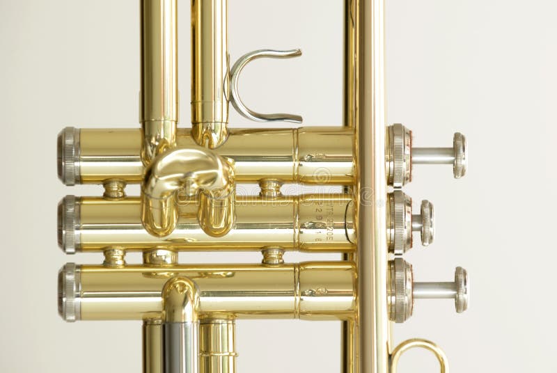 Trumpet stock photo. Image of keys, sound, brass, music - 500494