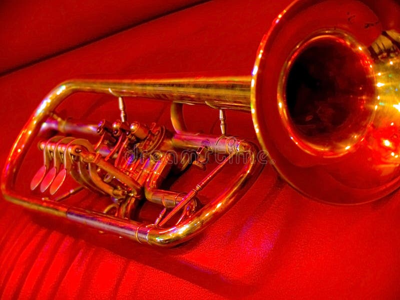 Trumpet stock photo. Image of leisure, night, melody, relaxation - 2115730