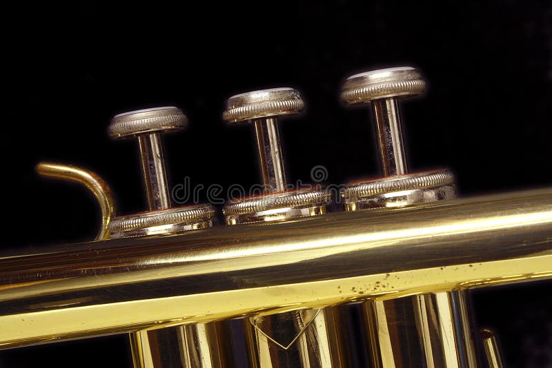 Trumpet Keys stock image. Image of wind, play, shiny - 13116197