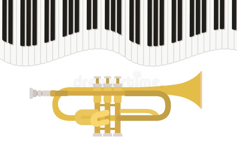 Trumpet Musical Instrument Pattern Stock Vector - Illustration of ...