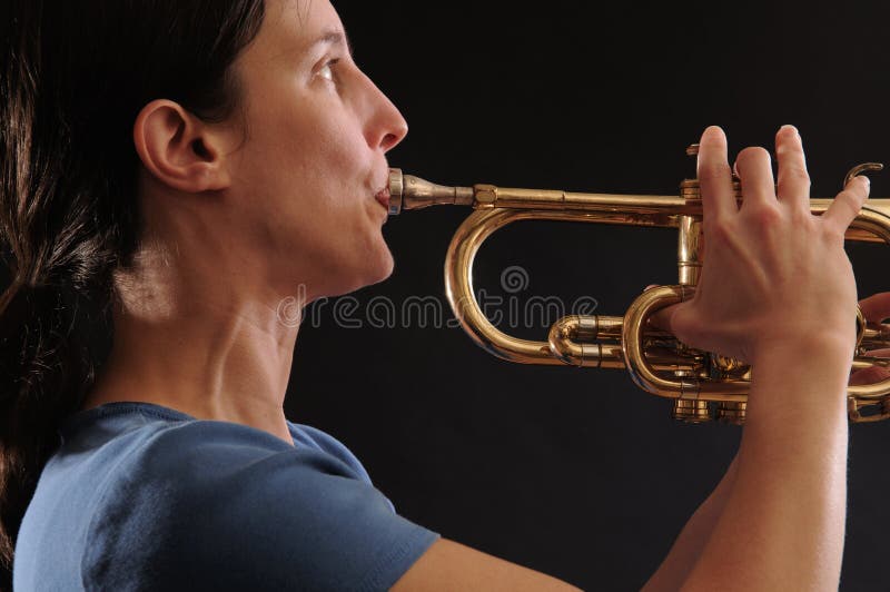 1,010 Woman Playing Trumpet Stock Photos - Free & Royalty-Free Stock ...