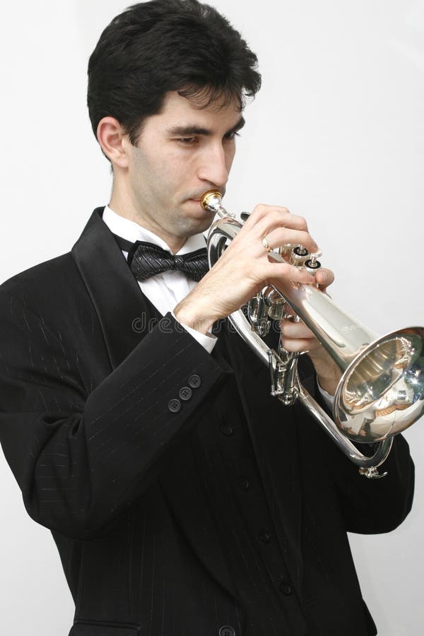 Trumpet Player Picture. Image: 8255803