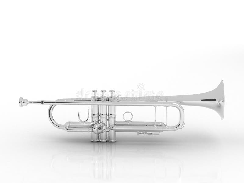 Trumpet stock image. Image of sounds, music, jazz, note - 1445213