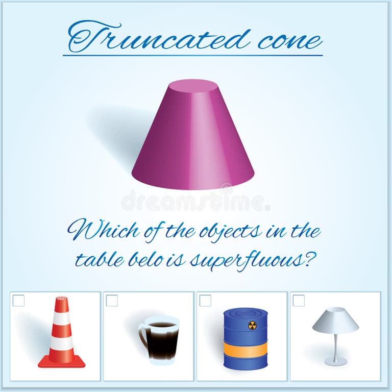 Truncated Cone Stock Illustrations – 140 Truncated Cone Stock ...