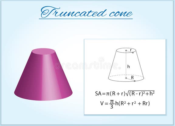 Truncated Cone Stock Illustrations – 140 Truncated Cone Stock ...