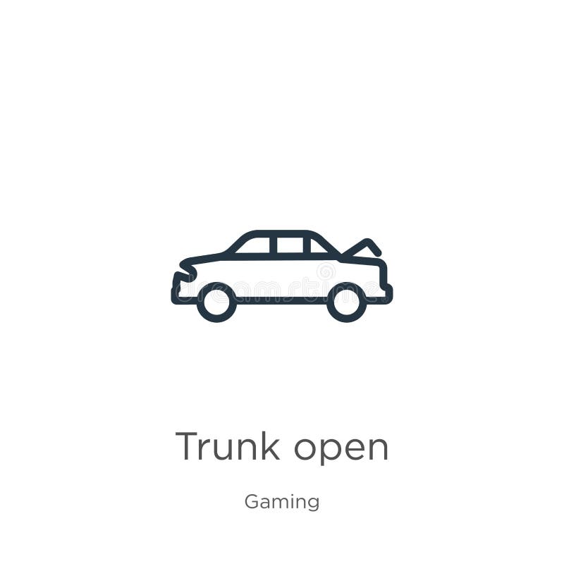 Car Trunk Open Symbol Stock Illustrations – 197 Car Trunk Open Symbol ...