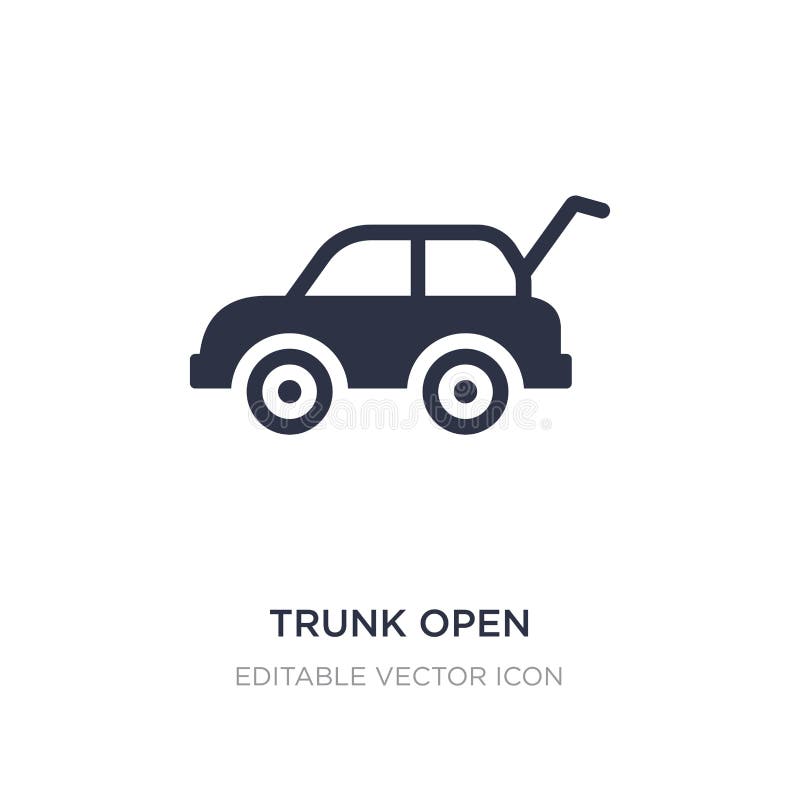 Car Trunk Open Symbol Stock Illustrations – 185 Car Trunk Open Symbol ...