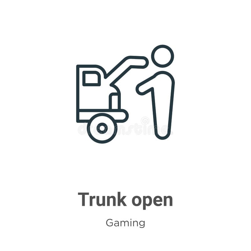 Car Trunk Open Icon Stock Illustrations – 283 Car Trunk Open Icon Stock ...
