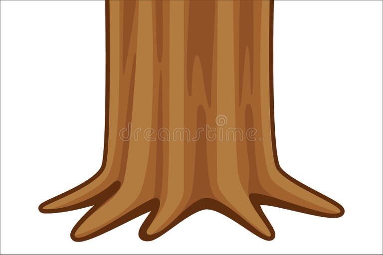 Trunk Tree Large and Root Stump of Tree, Big Tree Root Stock ...