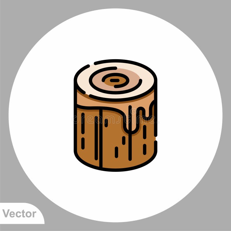 Trunk Vector Icon Sign Symbol Stock Vector - Illustration of auto ...