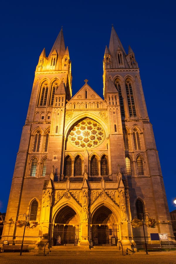 Truro Cathedral stock image. Image of england, buildings - 22301291