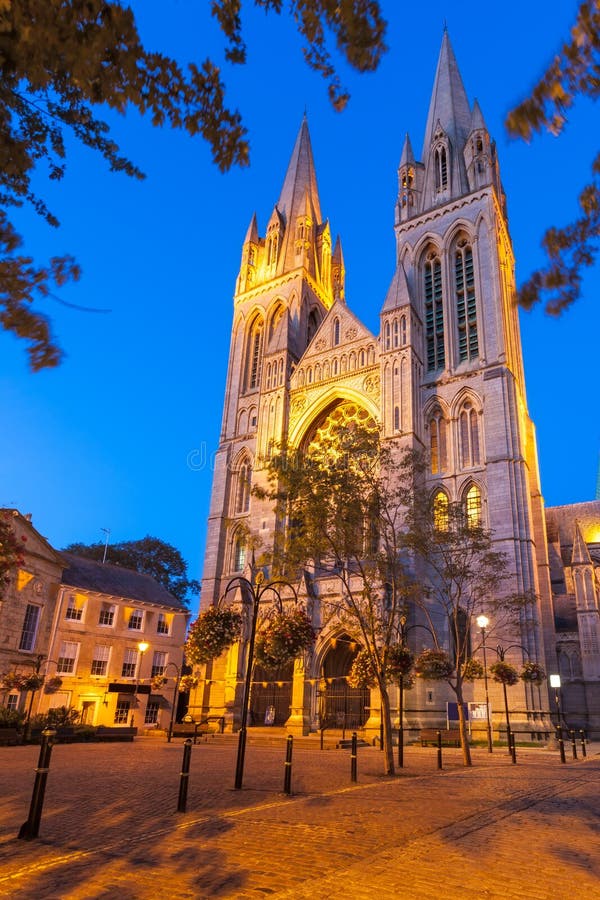 Truro Cathedral stock image. Image of england, buildings - 22301291