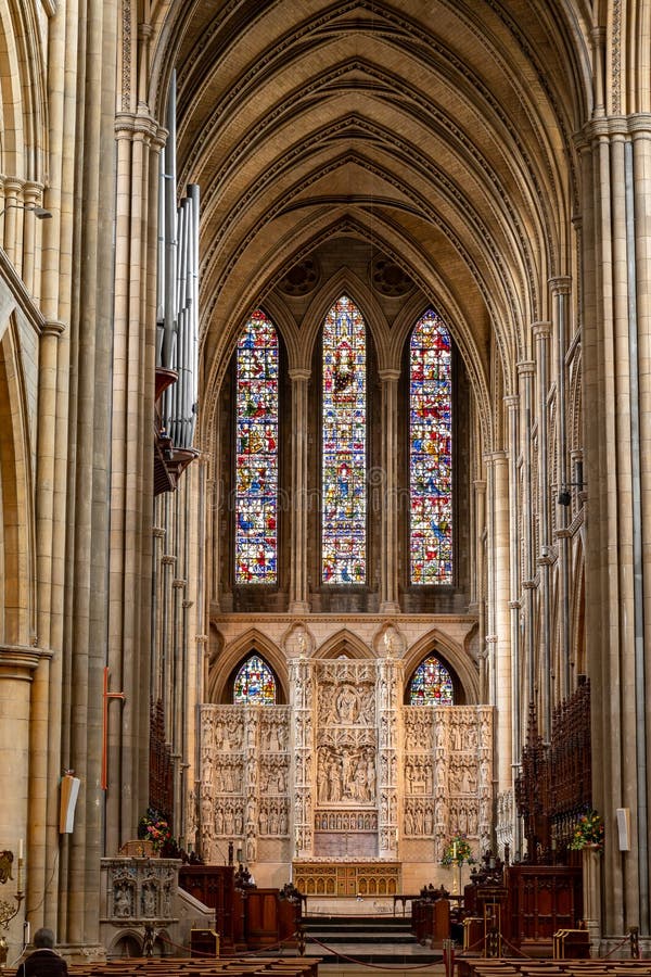 Truro cathedral editorial stock image. Image of historic - 198374039