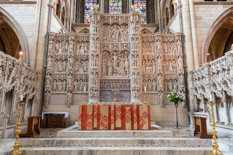 Truro cathedral editorial stock image. Image of famous - 320377919