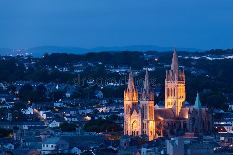 Truro Cathedral stock image. Image of england, buildings - 22301291