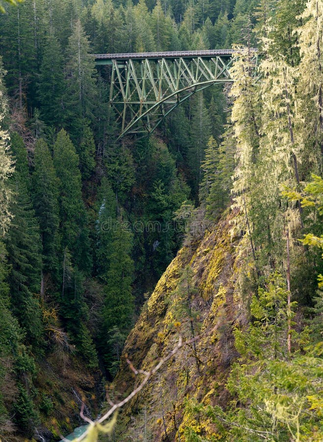 Bridge Over Valley stock photo. Image of bridge, state - 91524348