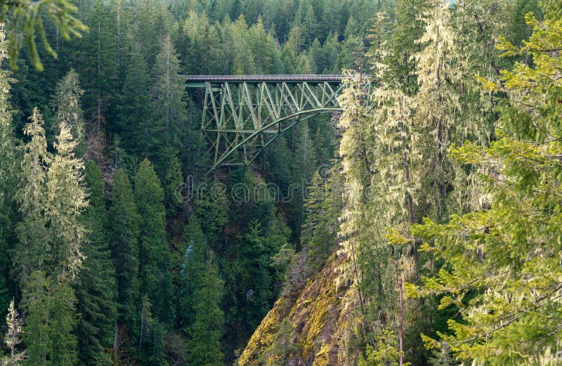 Truss Arch Bridge stock image. Image of steel, arch, truss - 91552339