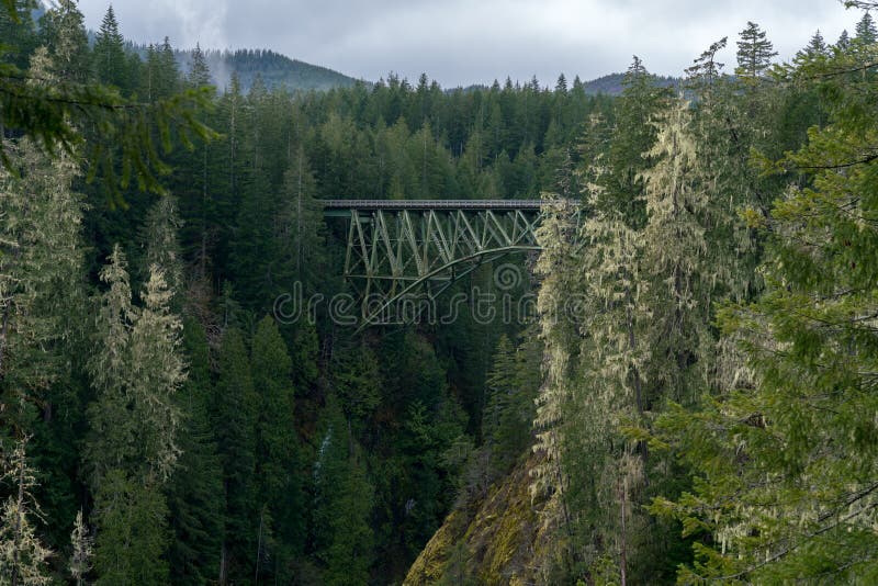 Truss Arch Bridge stock photo. Image of arch, river, road - 91552382